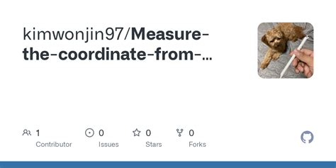 GitHub Kimwonjin Measure The Coordinate From The Middle Of The Coordinate Using Opencv
