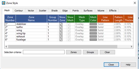 Time Strands And The Zone Style Dialog Tecplot Knowledge Base