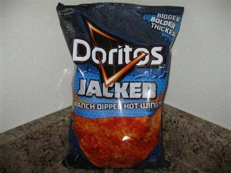 Doritos Jacked Ranch Dipped Hot Wings Tortilla Chips Spicochist