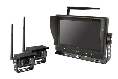 Digital Wireless Backup Camera System With Waterproof IP Monitor