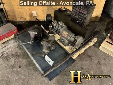 Vises And Shop Tools Hess Auctioneers