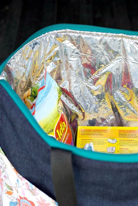 Diy Insulated Grocery Tote Bag