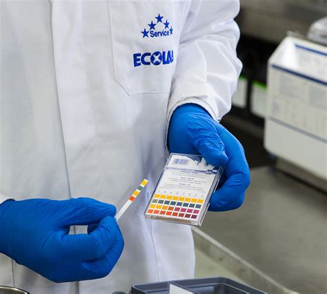 Water Testing Table ECOLAB Australia