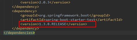 spring boot中pom xml文件注入test测试依赖时报错 spring boot 测试类 无法 pom csdn博客