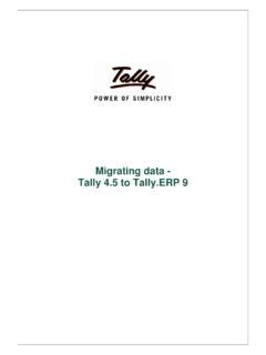 Migrating Data Tally To Tally ERP Migrating Data Tally To Tally Erp Pdf PDF PRO