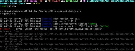 Fix Error Error Cannot Find Module Eslint Config Prettiertypescript Eslint By Jeff Tian