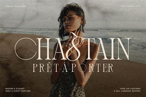 Bespoke Display Elegant Serif And Script Font Duo Behance