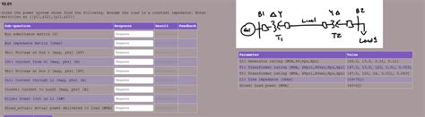 Solved 1001given The Power System Shown Find The Following