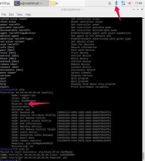初めてのble 9 Raspberry Piでペリフェラル①bluetoothctlとhciconfig Arduinoクックブック