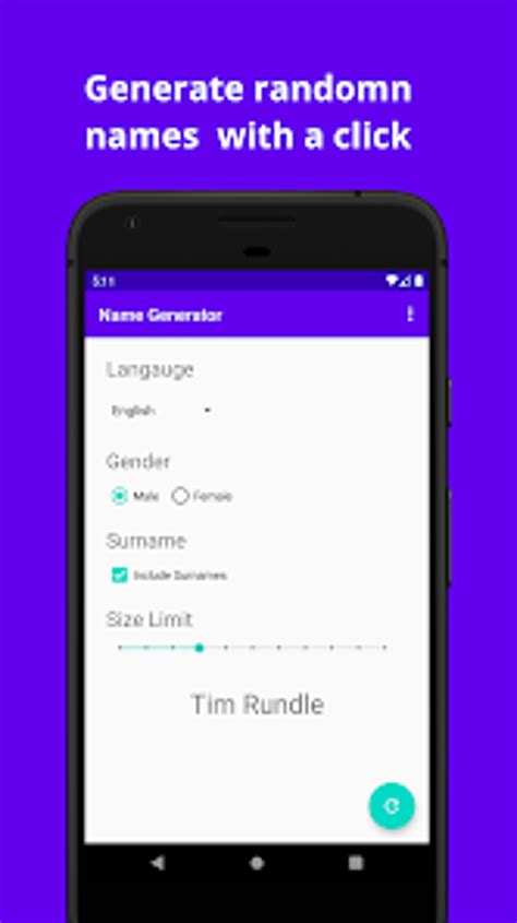 Android 용 Name Generator Simple Random 다운로드