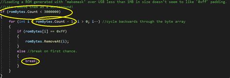 cannot load any rom via usb off by one error on 0xff padding check · issue 23 · krikzz ed64