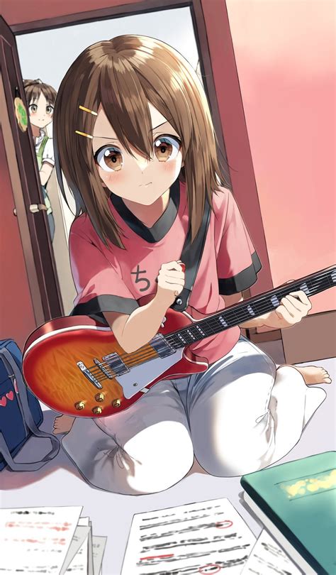 Hirasawa Yui And Hirasawa Ui K On Drawn By Pentagon Railgun Ky Danbooru