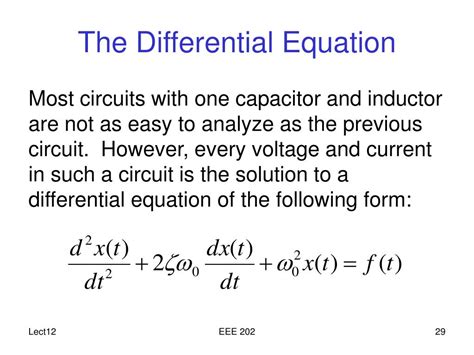 Ppt Differential Equation Solutions Of Transient Circuits Powerpoint Presentation Id6894050