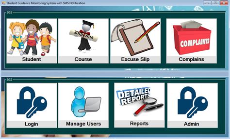 Student Monitoring Management System With SMS Notification In VB NET