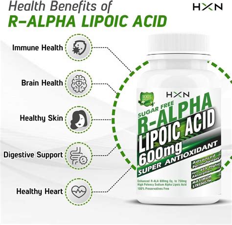 Ha R Alpha Lipoic Acid 600mg R Ala With Omega 3 India Ubuy