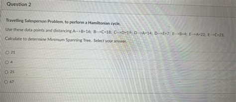 Travelling Salesperson Problem To Perform A