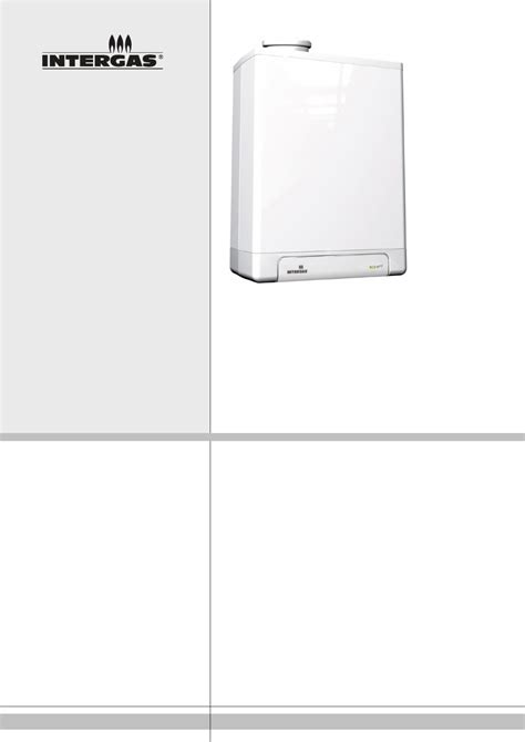 Intergas Combi Compact Eco Rf 30 Manual 4 Sider