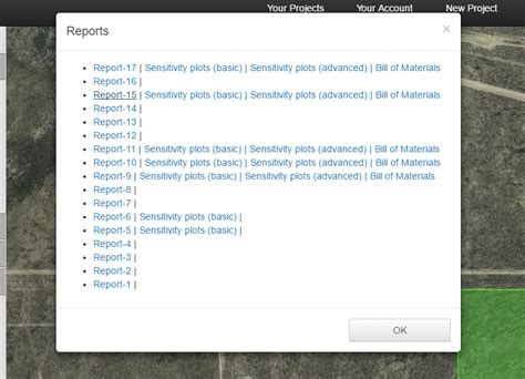 Retrieve Reports From Previous Project Runs Hst