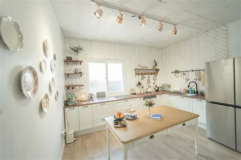 【셀프 인테리어】 총 예산 1500만원 40년 된 구옥 되살리기 주방 집꾸미기 스타일