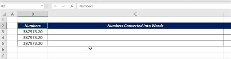 Convert Numbers Into Words Xl N Cad