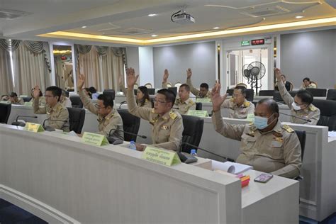 การประชุมสภาเทศบาลตำบลดอนหัวฬ่อ สมัยสามัญ สมัยที่ 2 ประจำปี พ ศ 2567 ณ ห้องประชุมสภาเทศบาล