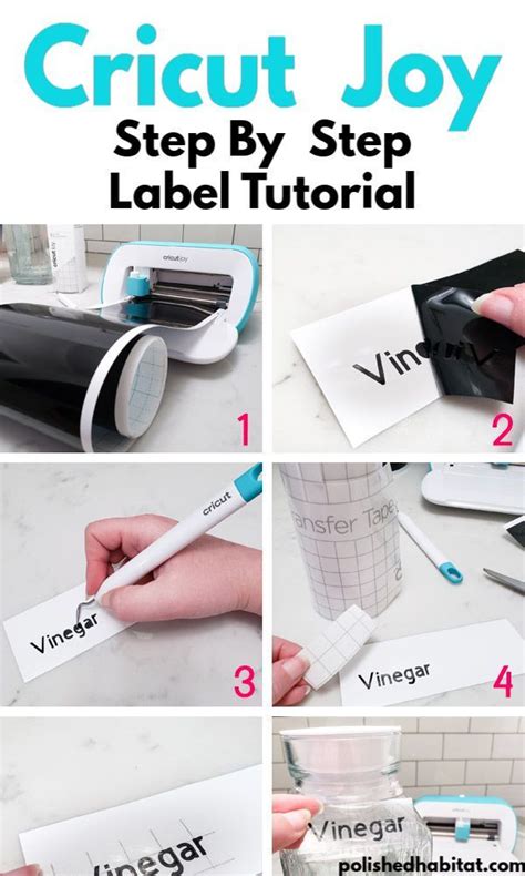 Cricut Joy Vinyl Label Tutorial Artofit