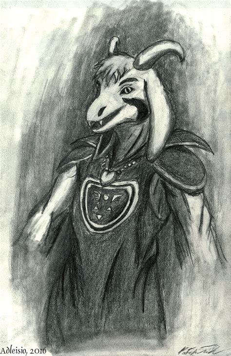 Asriel Dreemurr Portrait Weasyl
