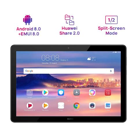 HUAWEI MediaPad T Tablet Black Inch GB Wi Fi G LTE MP Rear Camera