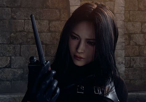 Ada Wong Re4r Seperate Ways Dlc Long Hair Mod ผู้หญิงสวย การถ่ายภาพ