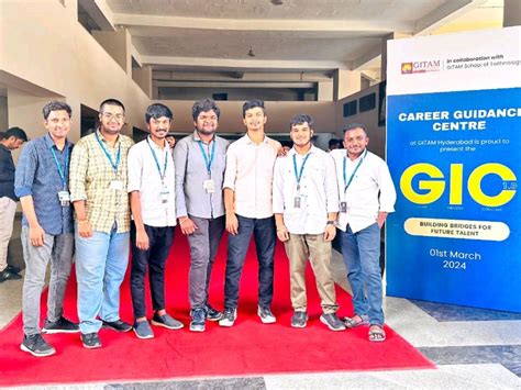 Manikanta K On Linkedin Gitam Industrialconclave Gcgc Technology