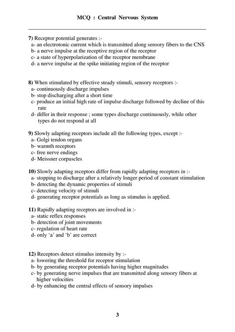 SOLUTION Cns Mcq Studypool
