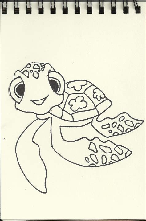 Finding Nemo Squirt Drawing At GetDrawings Free Download