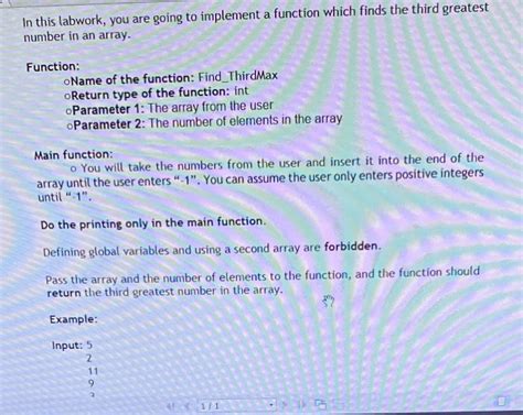 Solved In This Labwork You Are Going To Implement A Chegg Com