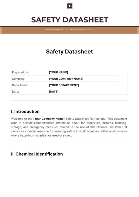 Free Safety Templates To Edit Online