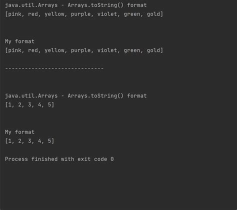github iamsherifcodes myarrays tostringcode rewrote java util arrays tostring code