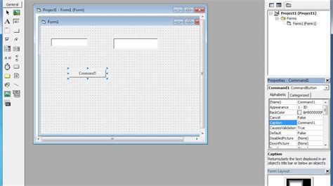 Basic Of Vb 6 Program 1 Copy From One Text Box To Another Youtube