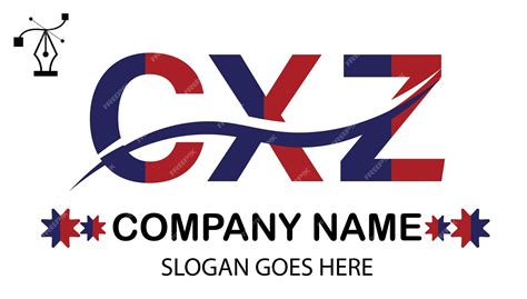 Premium Vector Cxz Letter Logo