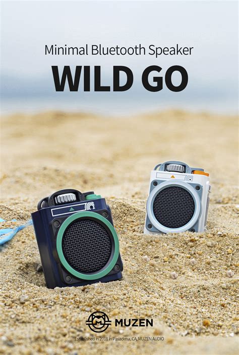 뮤젠 와일드 고 휴대용 블루투스 스피커 블루 74 000원 택티컬아웃도어 넷피엑스