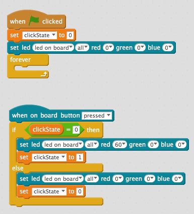 When On Board Button Event MBlock Makeblock Forum