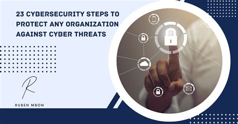 23 Cybersecurity Steps To Protect Any Organization Ruben Mbon