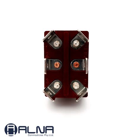 Toggle Switch On Off On DPDT Momentary On Alna Commodities Pty Ltd