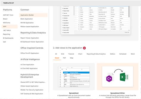 Use The Template Kit To Create An Office File Api Based Application