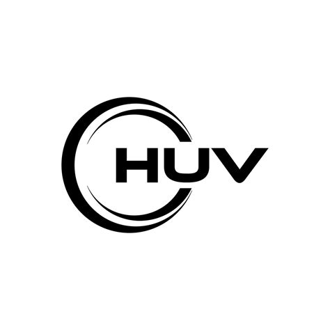 Huv Letter Logo Design Inspiration For A Unique Identity Modern Elegance And Creative Design