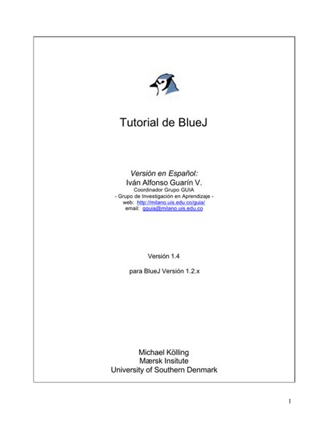 Tutorial De BlueJ