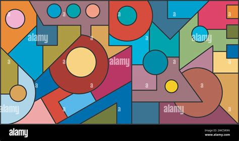 Colorful Abstract Art Stock Vector Image And Art Alamy