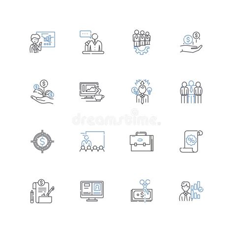 Testing Line Icons Collection Verification Validation Quality Assurance Debugging Code