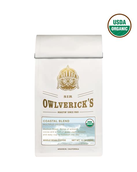 Coastal Blend Owlvericks Coffee