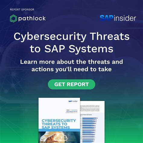 Cybersecurity Threats To Sap Systems Benchmark Report Pathlock