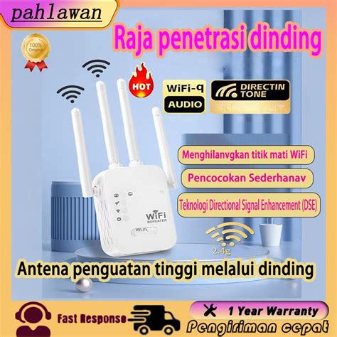 Jual Repeater Wiffi Penguat Wifi Jarak Jauh Wifi Extender Jarak Meter Wifi Repeater