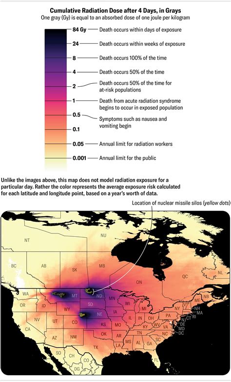 United States Nuclear Targets Map